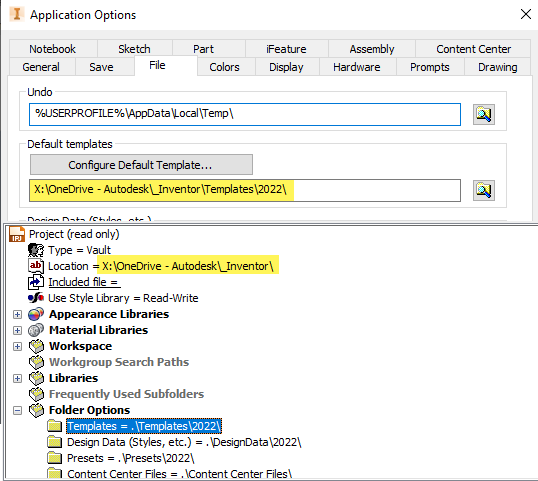 Custom Nesting templates not shown in the list in Inventor