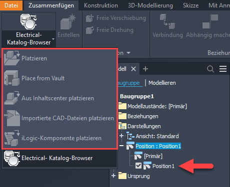 When opening assembly from another assembly all place buttons are grayed out in Inventor