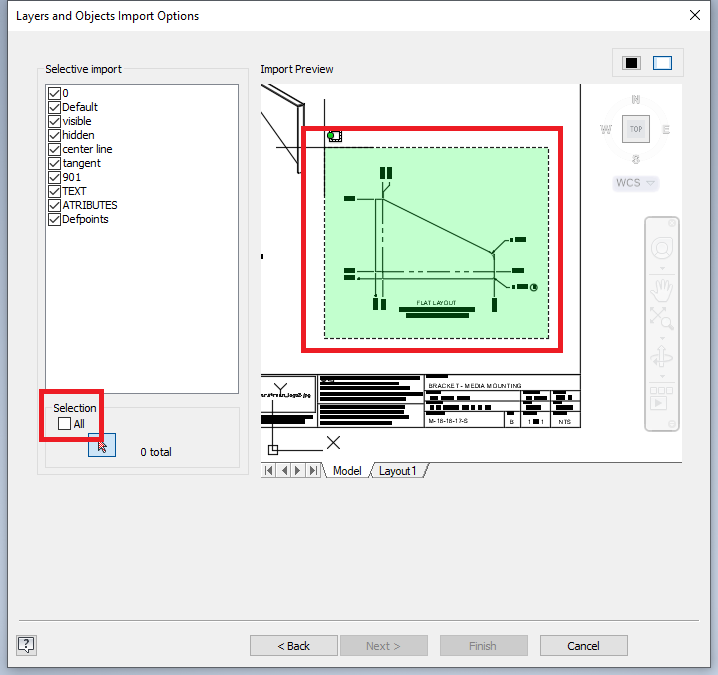 Importing And Creating A Flat Pattern From An AutoCAD File In Inventor