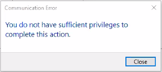"You do not have sufficient privileges to complete this action" when trying to upload or add ...