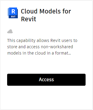 How to check for Revit cloud model access