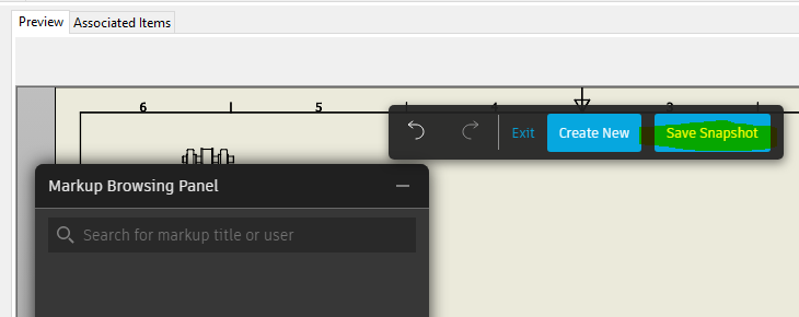 Markup in file preview in Engineering Change Order (ECO) in Vault shows no Option for "Save As Data"