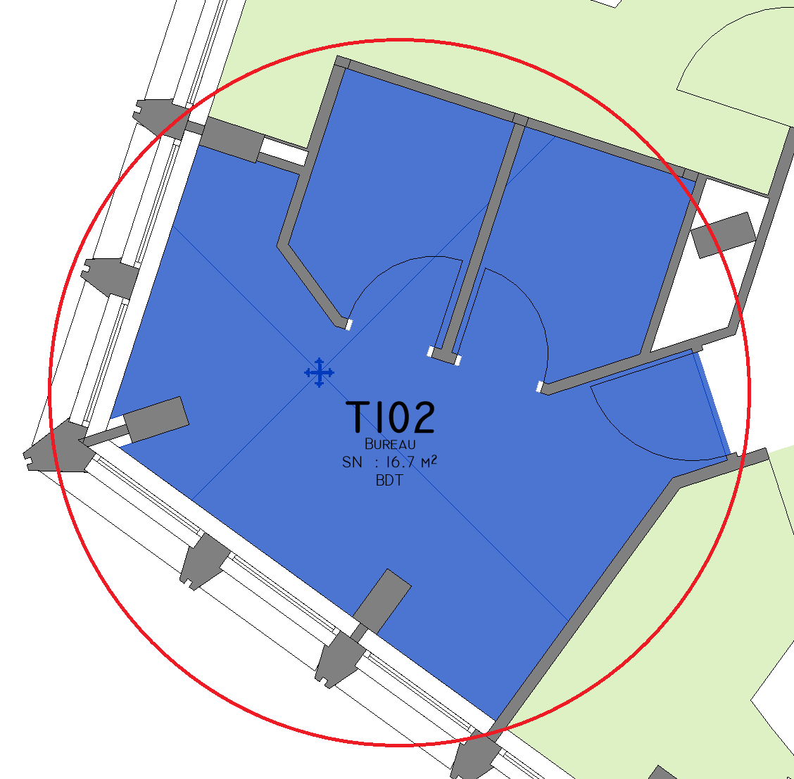 Color Schema Does Not Apply For One Room In Revit