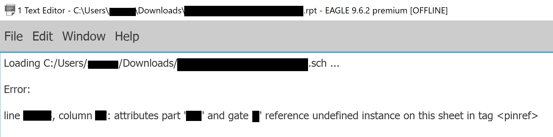 attributes part '[part_name]' and gate '[gate_name]' reference ...