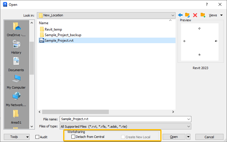 Can't create new local model after moving central model to a new server ...