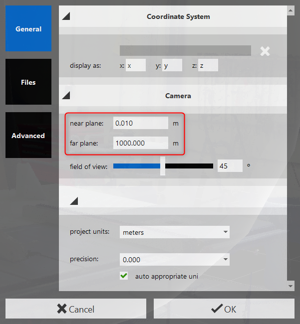 ReCap Point Cloud disappears while zooming closer in a view