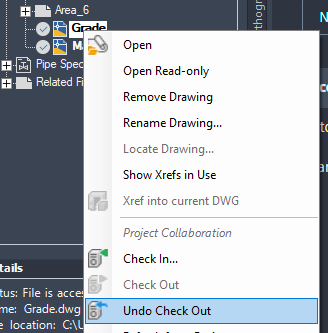 Multiple drawings appear checked out in AutoCAD Plant 3D, unable to ...