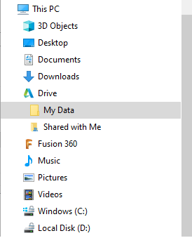 Placed assembly file on Autodesk Drive share, getting files not resolved in Inventor