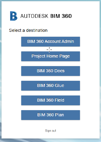 无法登录到 BIM 360 Glue