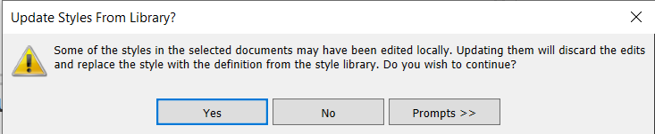 How to make small changes to an old style, then automatically update it in the old drawing files ...
