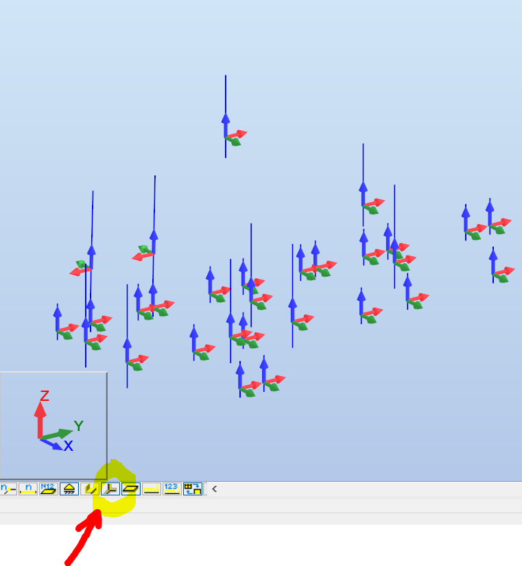 How to define releases for all columns top nodes in Robot Structural Analysis