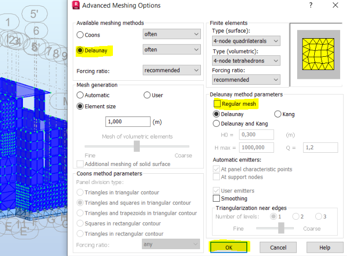 Incorrect Data Error 5000 Reported While Load Take Down Model Calculation In Robot Structural