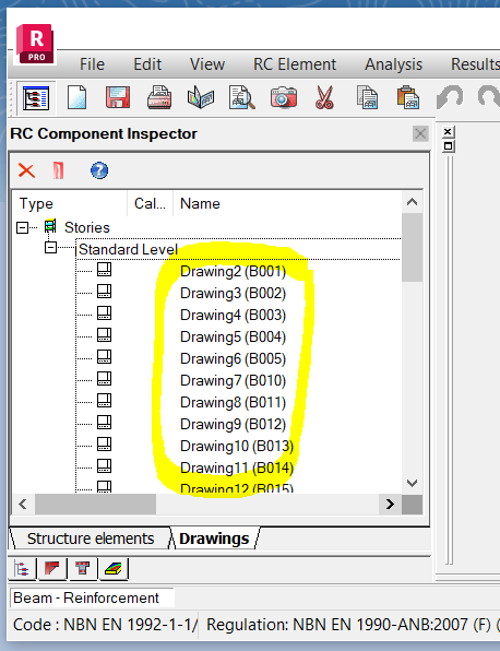 在Robot Structural Analysis中，是否可以一步打印RC提供钢筋模块中的所有工程图