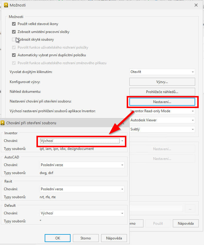 Not able to save Open file behavior settings in Vault Client 2023.1 with non-English language