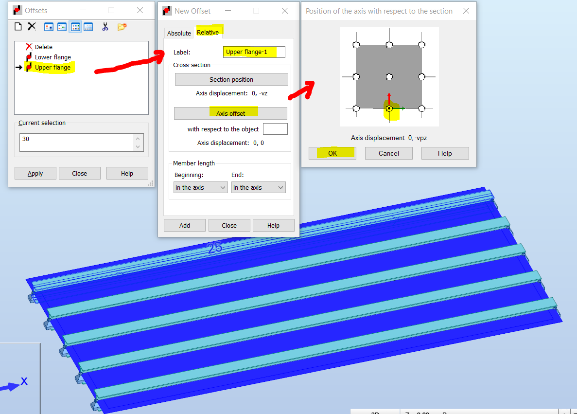 How to simulate different composite action for composite deck in Robot ...
