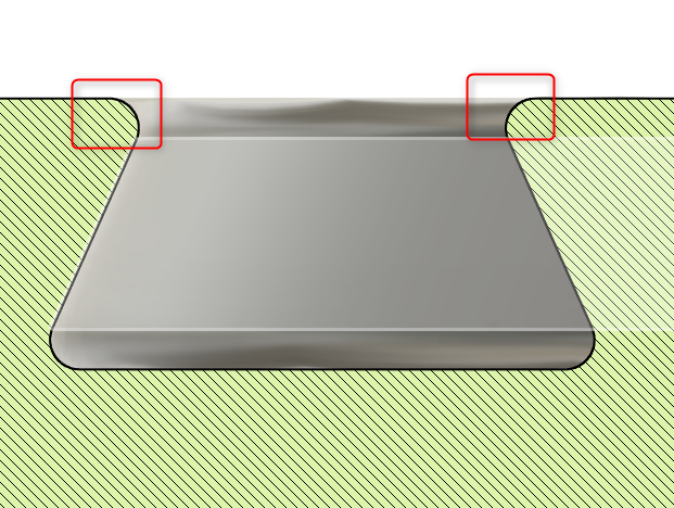 Cómo mecanizar una ranura de cola de milano cerrada que contiene radios ...