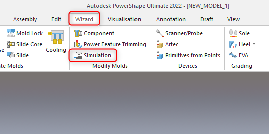 How to make sliding core assembly relationships in PowerShape.