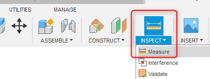 Measure Face command causes Fusion 360 GUI screen to minimize on a ...