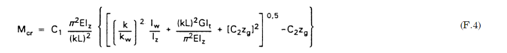 Unexpected small value of critical moment for steel member when lateral ...