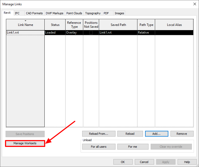 No Automatic Regeneration After Closing The Workset To Which Elements
