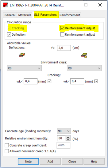 More reinforcement is required for RC wall with bigger thickness in Robot Structural Analysis