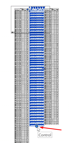 Spliting and resizing of schedule in Revit