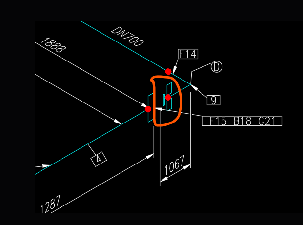 Isometric Dimensions Offsets From Flange Face In Autocad Plant 3d 