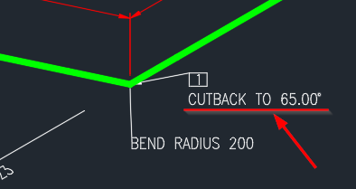 How to remove the cutback annotation from pipe bends in Isometric ...