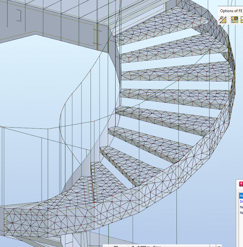 "Incoherent mesh on edges" while structure calculation in Robot Structural Analysis
