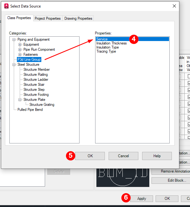 How to update the Service list in the Layer and Color Settings of ...