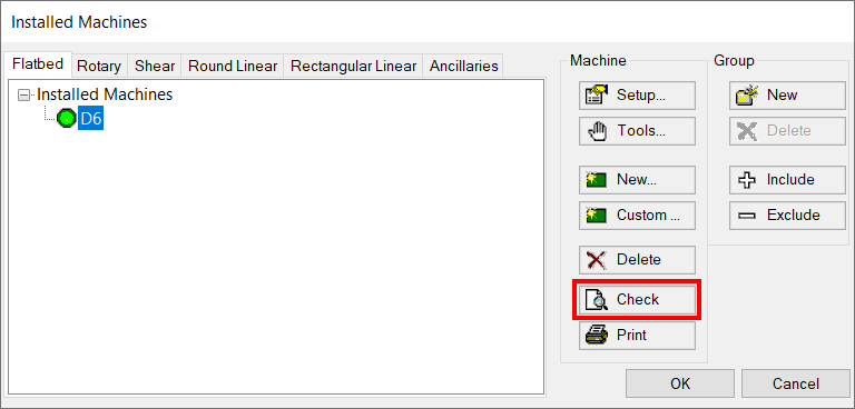 Missing material Gauge in the Tool Details dialog in CAMduct