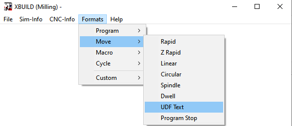 How to add a block of text to the NC code in FeatureCAM.