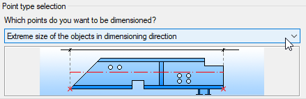 Dimensioning special parts in detail drawings in Advance Steel