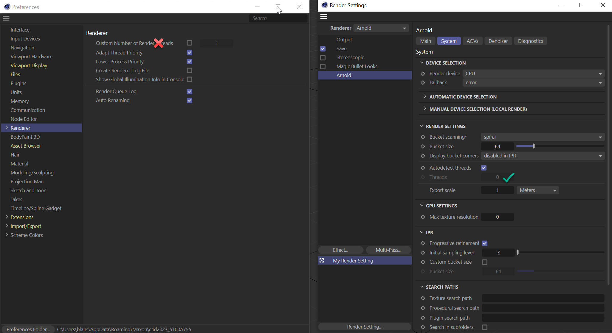 How to limit the number of cores Arnold uses for rendering