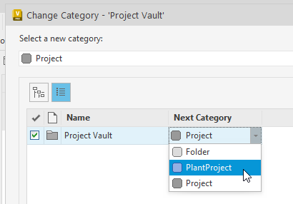 AutoCAD Plant 3D Vaulted project is not listed in the "Open Project ...
