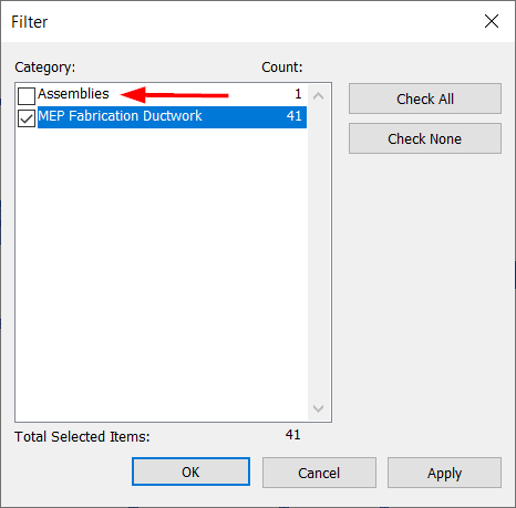 Dynamic holes are missing or shown as lines on straight in CAMduct