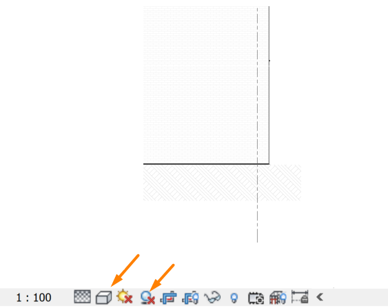 Elements from inside the building visible after displaying shadows in ...