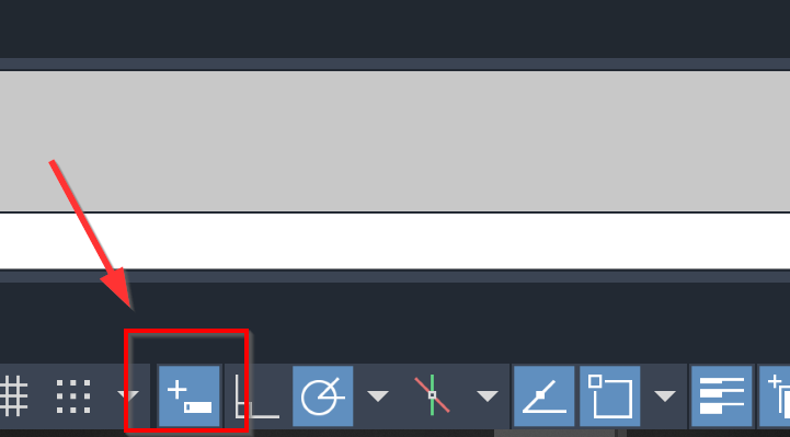 When drawing a line in AutoCAD with OSNAP turned on, an angle is ...