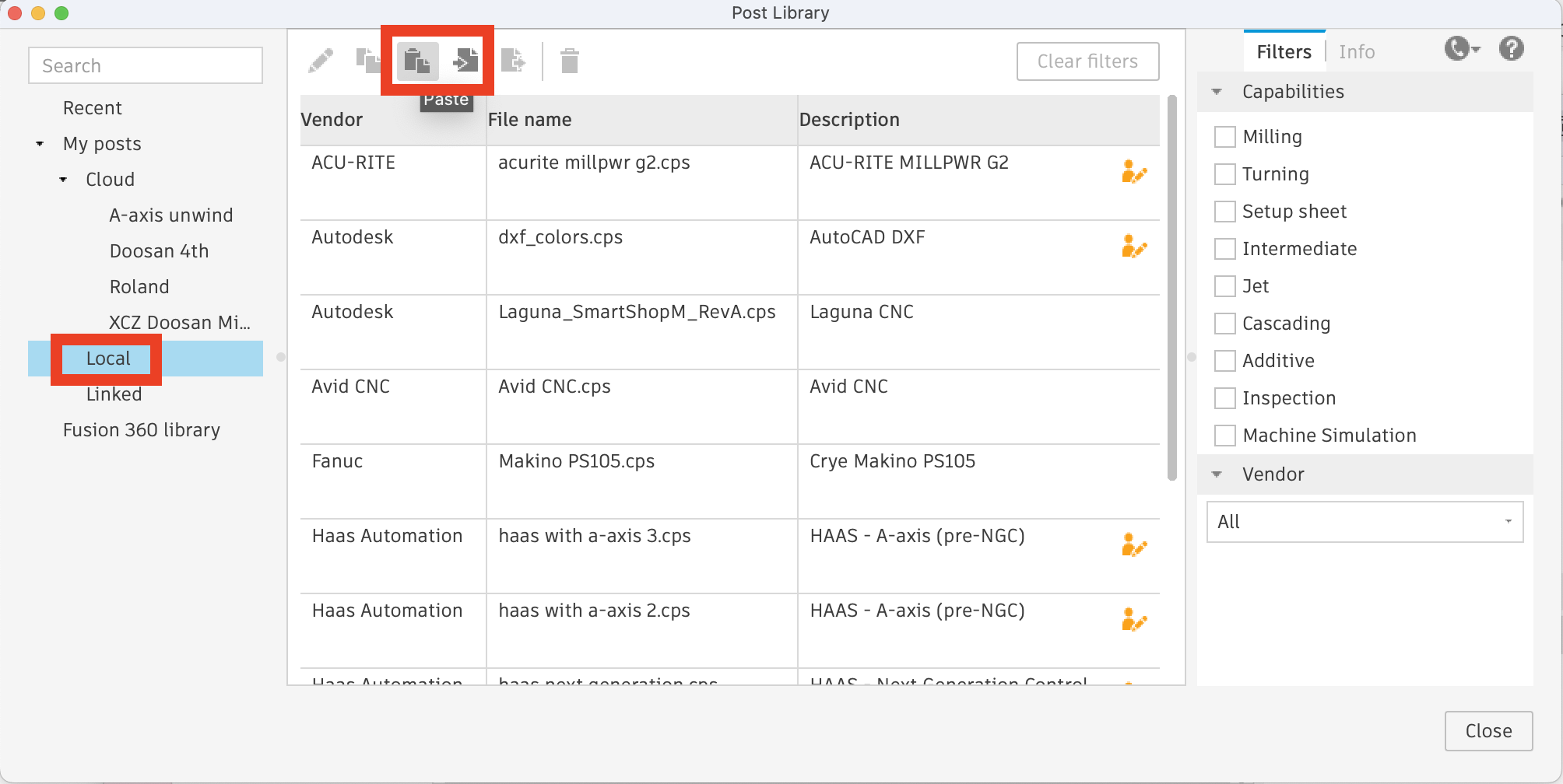 How to install a Post Processor in Fusion