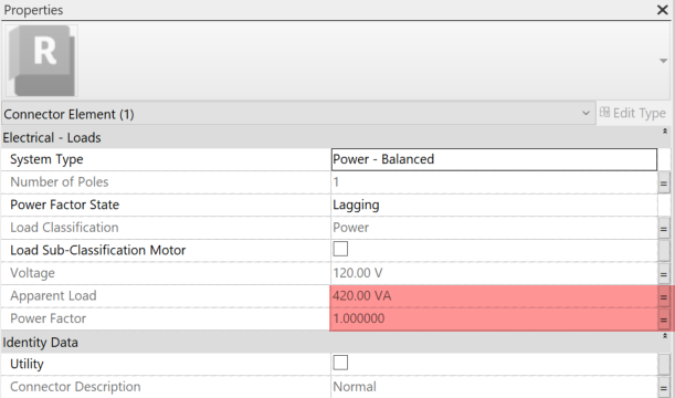 Load Calculation on panel schedule is incorrect in Revit