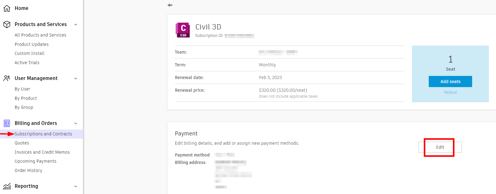 How to update your VAT number for your renewal