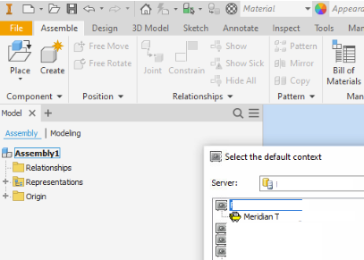 Inventor Project Folder Mapping has no access to the mapping folder for Vault
