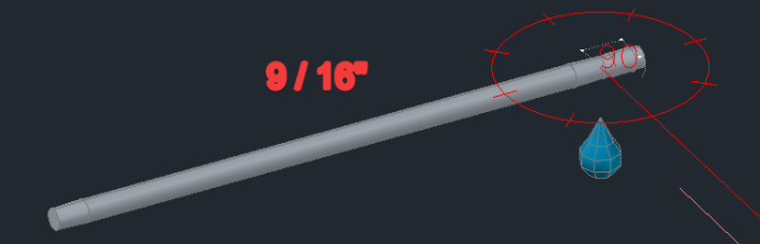 在 AutoCAD Plant 3D 中布管工作流程时，不会自动放置基于块的自定义元件的特定尺寸