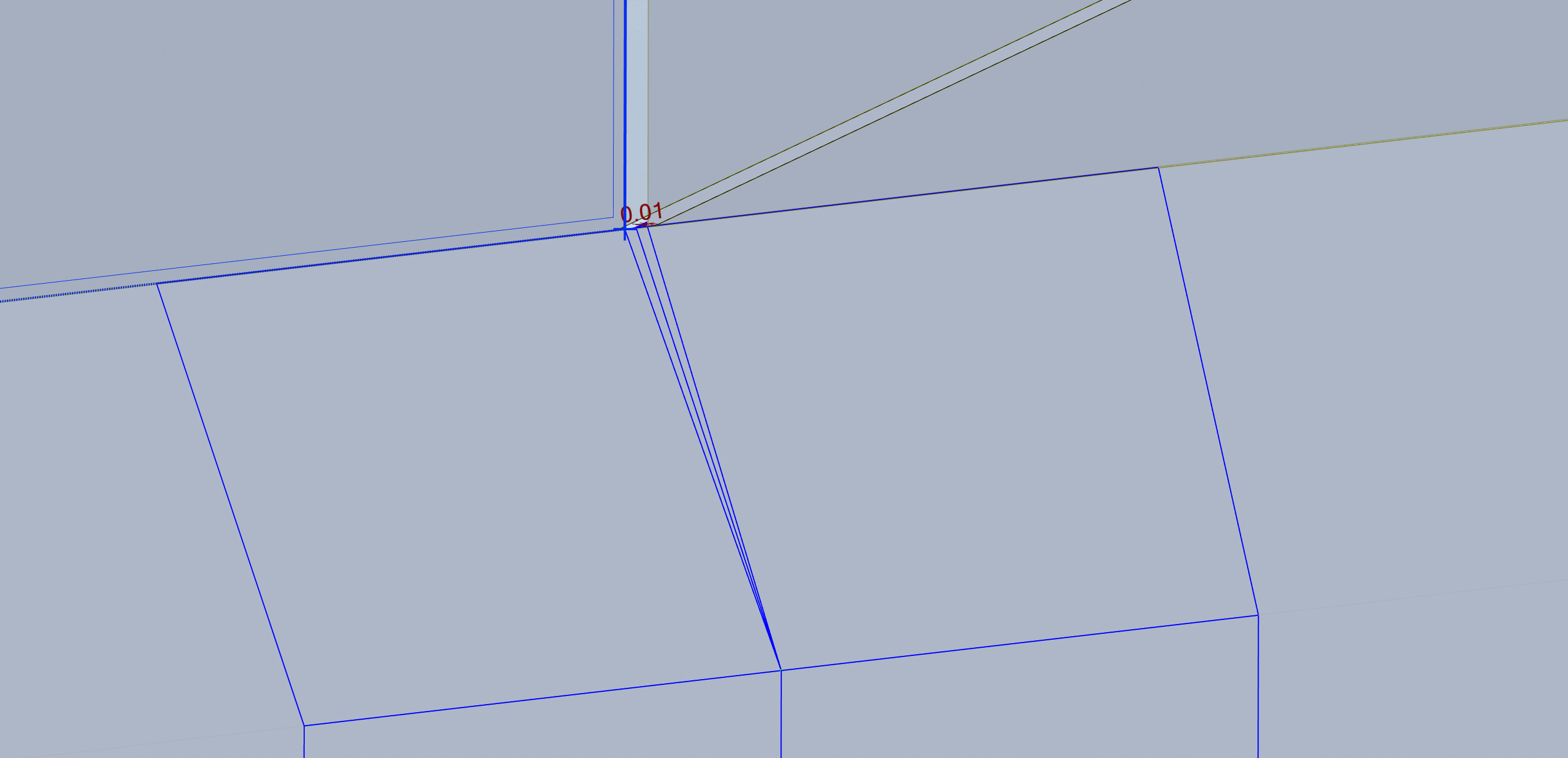"Incorrect data, Error 2110" while analysis on a 3D shell model in Robot Structural Analysis