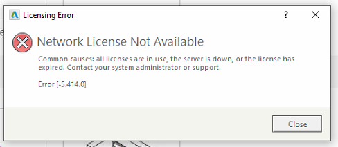 Unable to use the "Get License" button for Autodesk Point Layout
