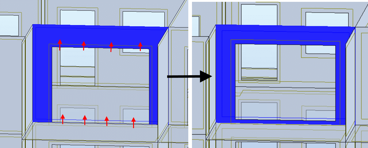 "Lack of equilibrium for load case " reported while Load Take Down ...