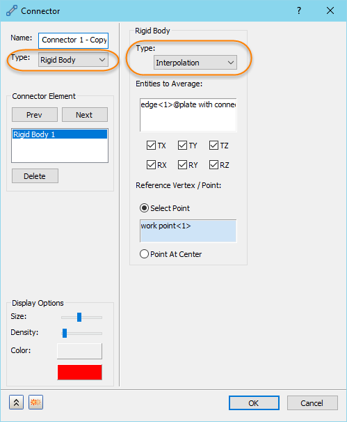 Reaction force too low when using interpolation connector in Inventor ...