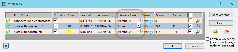 Reaction force too low when using interpolation connector in Inventor ...