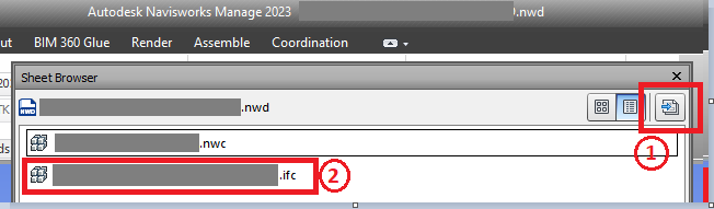 Issue pins from prior versions disappear after a certain version is updated for an NWD model in ...