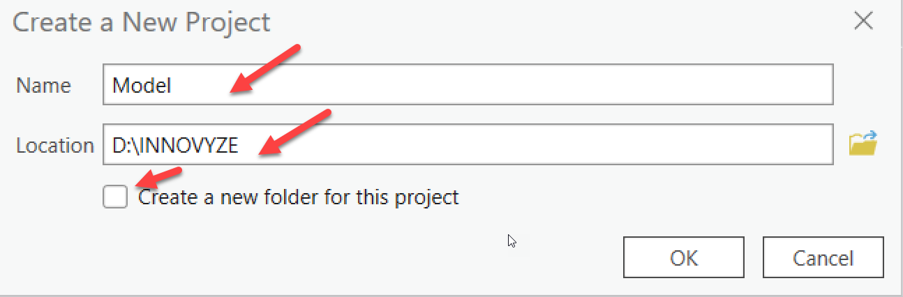 How to create a new ArcGIS Pro file for an existing InfoWater Pro model